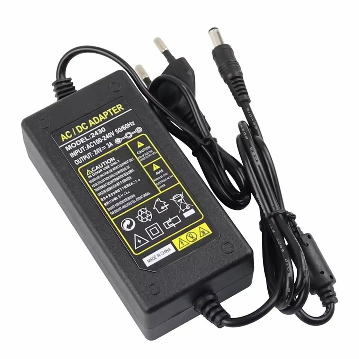 Блок питания DC5521/25 24 В 3 А 72 Вт для паяльника T12 946 MINI и адаптера паяльника TS101/SH72/T85/-01/GVDA с вилкой ЕС