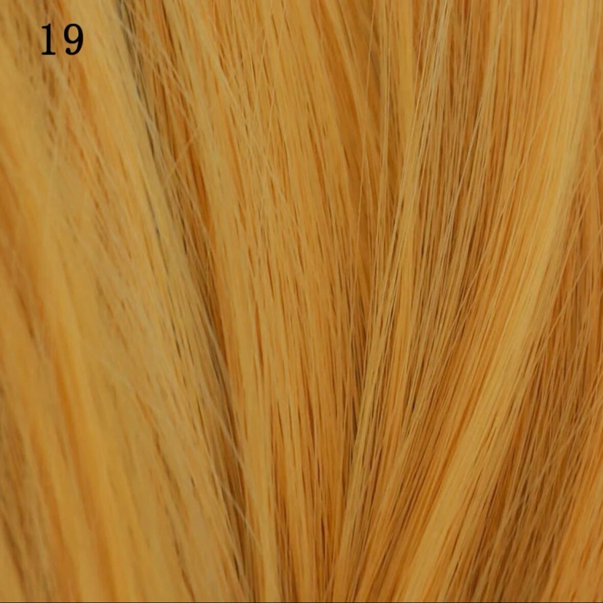 Синтетический парик для косплея желтый 40 дюймов 19