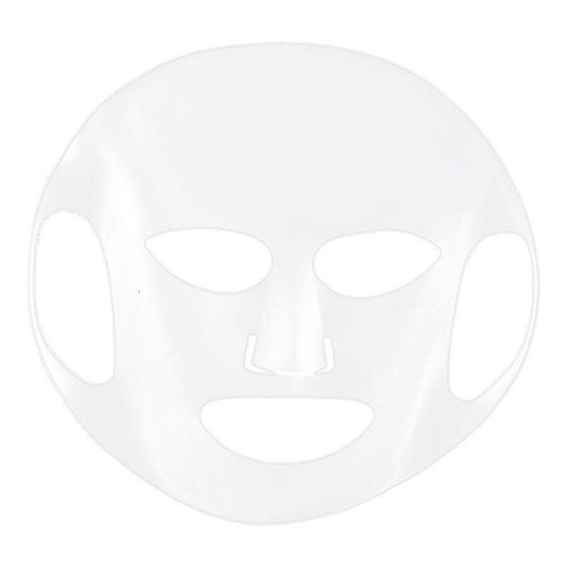 3D-силиконовая маска для лица, Белый