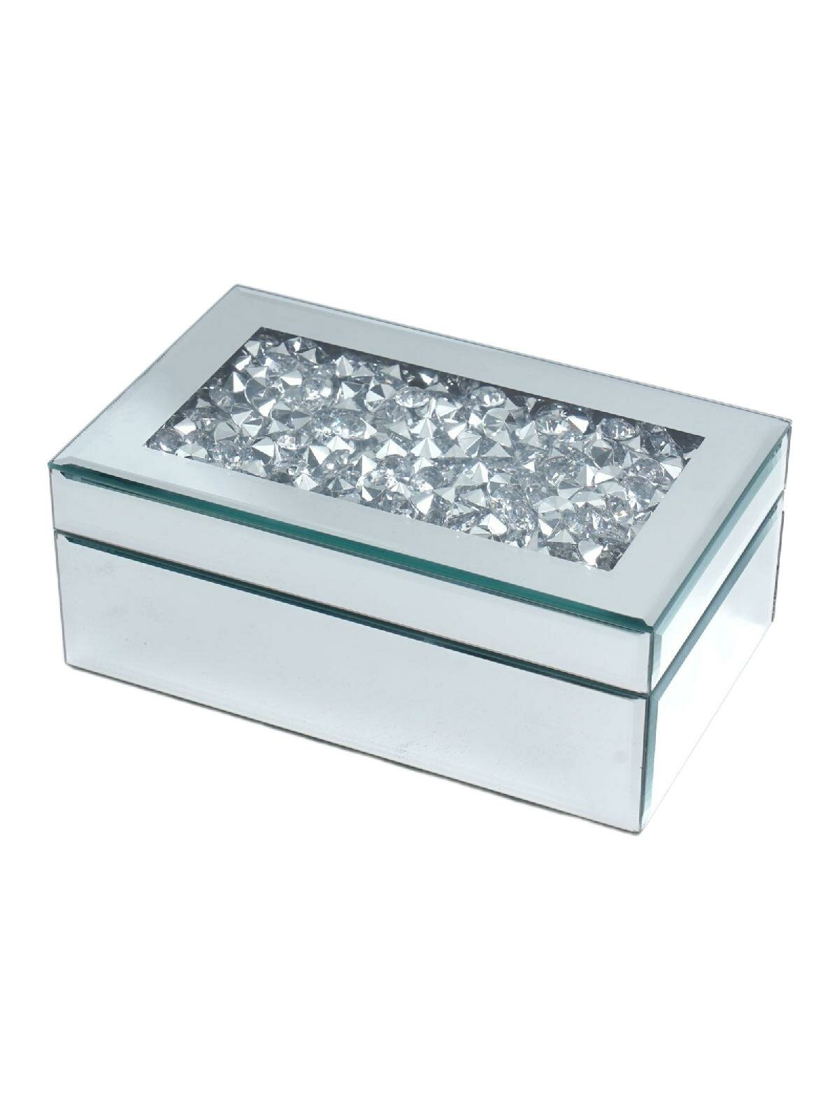 Шкатулка для драгоценностей из хрустального стекла