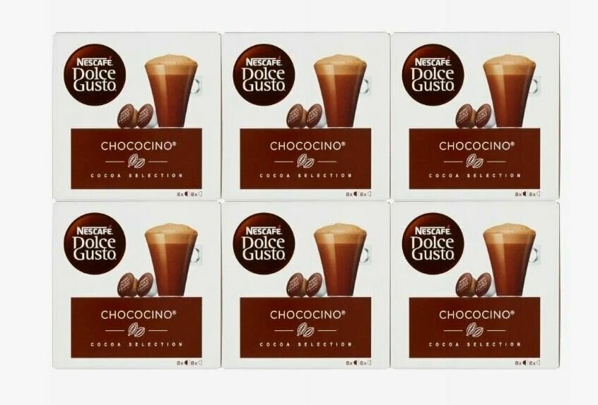 Кофе в капсулах Nescafe Dolce Gusto Chococino 6x16 капсул