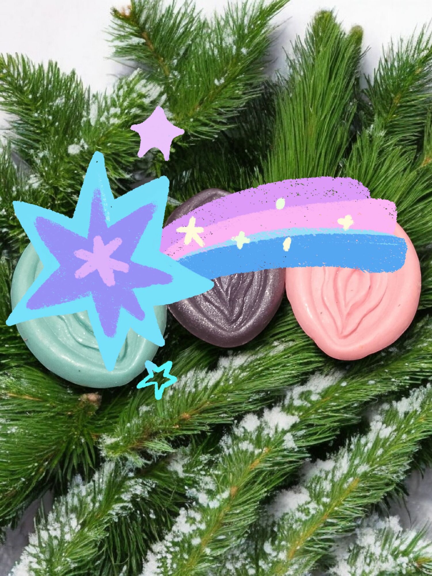 Сувенирное мыло прикол вагина