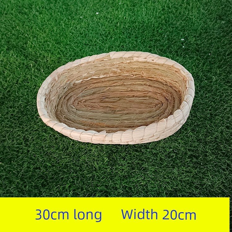Специальное соломенное гнездо для маленьких солнечных птиц, для размножения и вылупления, сохраняет тепло зимой, гнездо