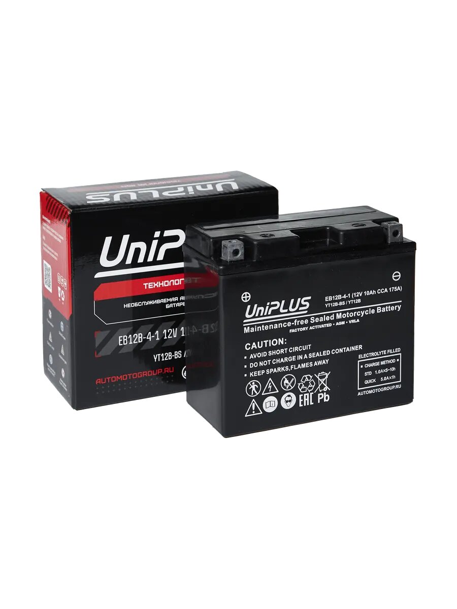 Аккумулятор Leoch UniPLUS EB12B-4-1 12V 10Ач прям. пол.