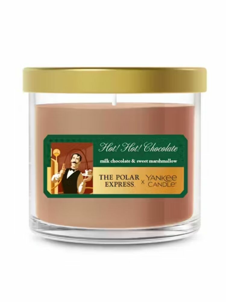 Зимняя распродажа! Свеча Yankee Candle Hot! Hot! Chocolate (Горячий шоколад), 122 г