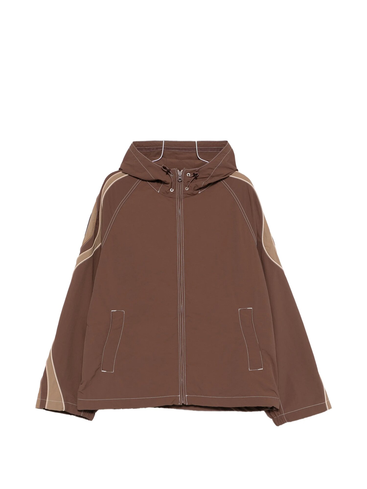 Куртка ERL Hooded panelled jacket