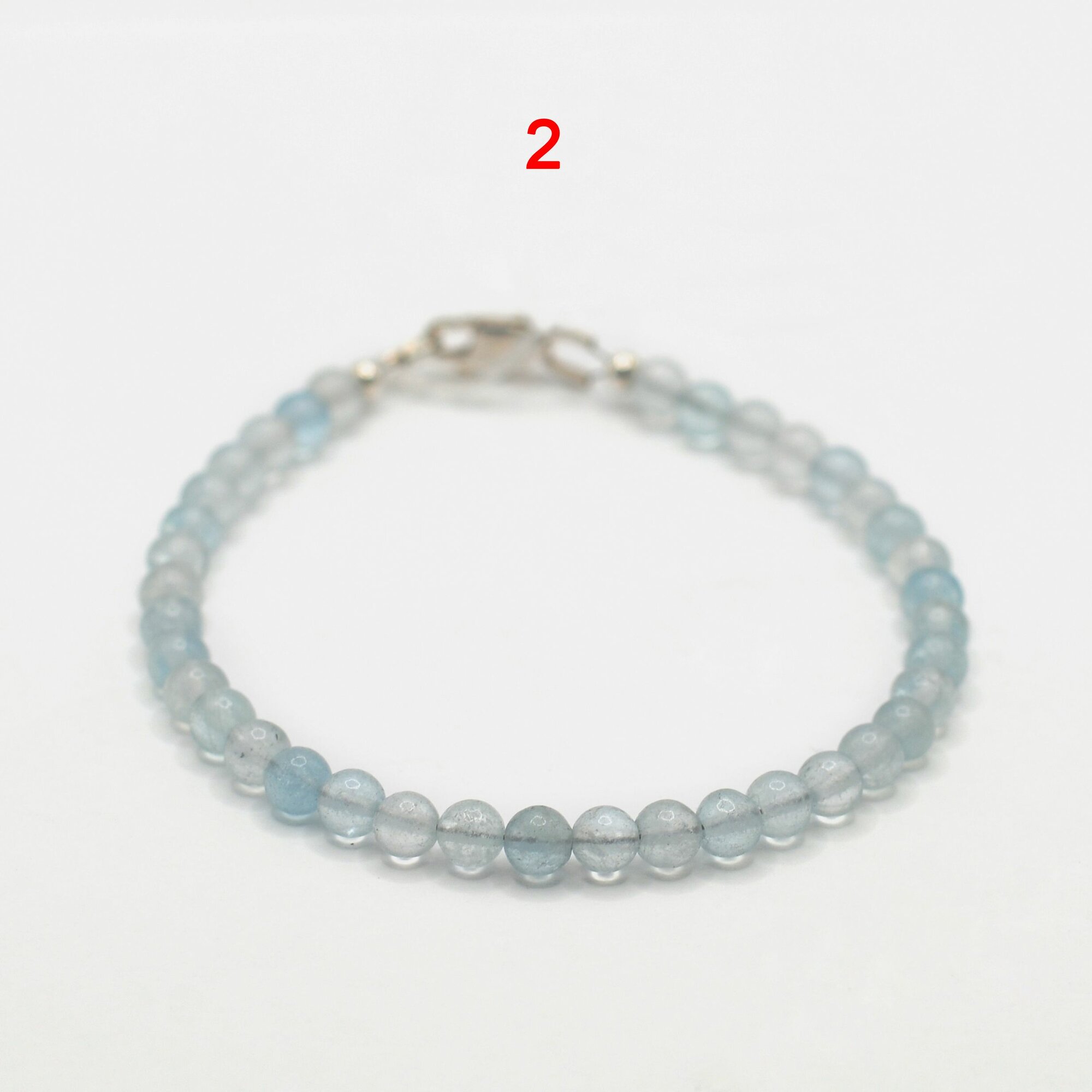 Браслет, аквамарин