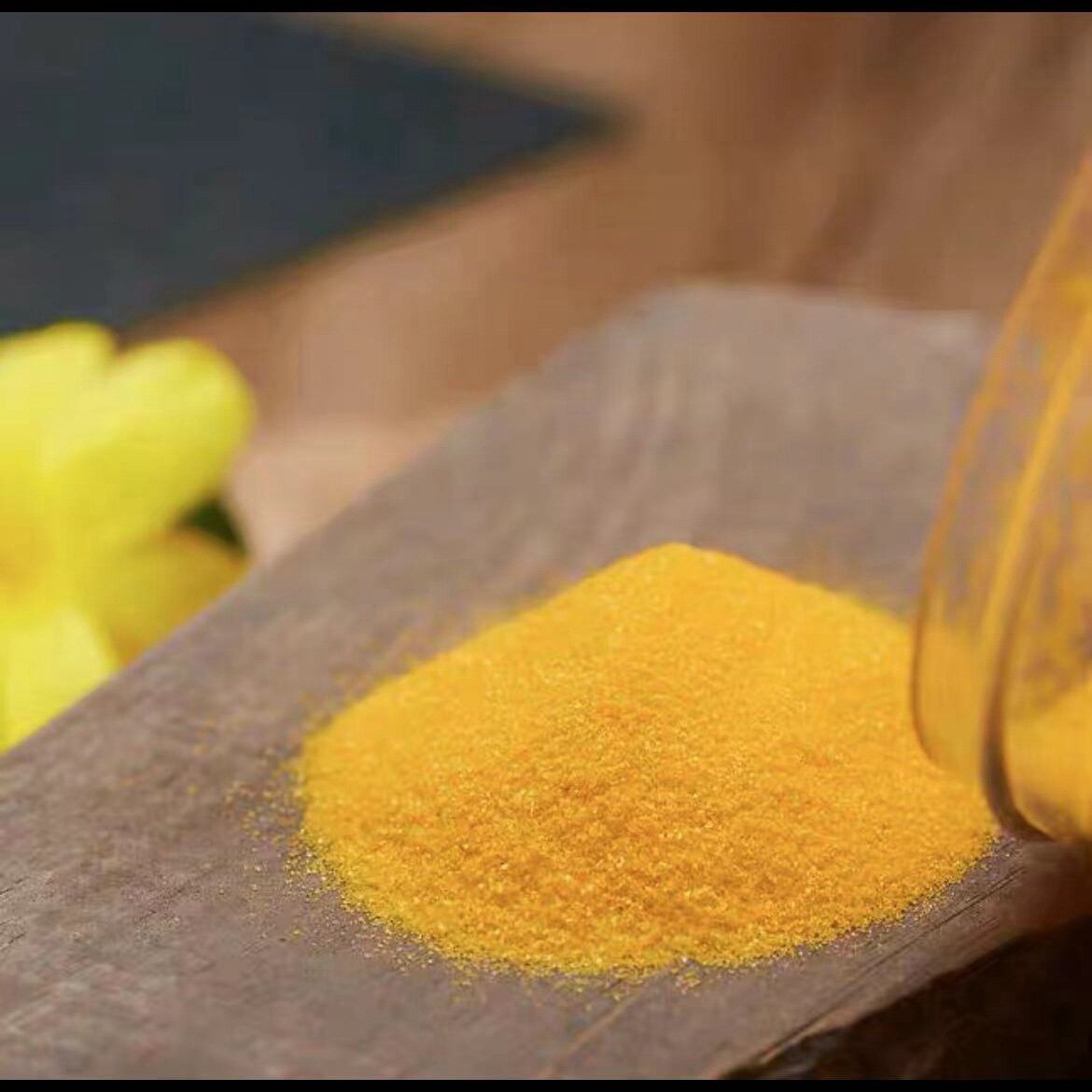 Желтый кристаллический дробленый камень для благовоний, специальный песок, сокровищница, орнамент, благоприятное дерево, желтый кристаллический необработанный камень, голое предложение, драгоценный камень Манза