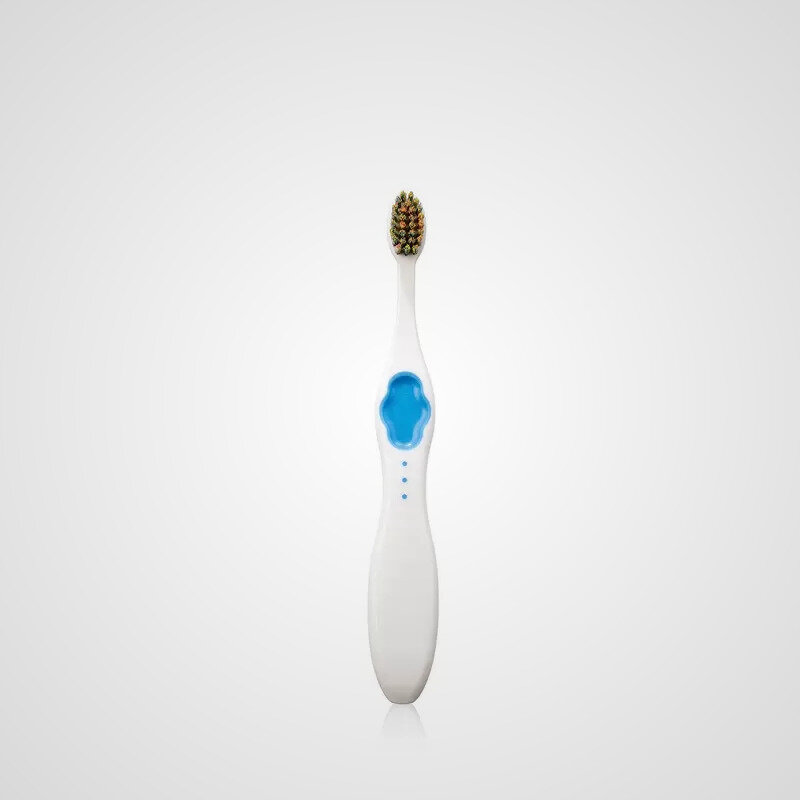 Детская Зубная щетка MontCarotte "Голубая" MontCarotte Blue Kids Brush Soft Щетка 1 шт
