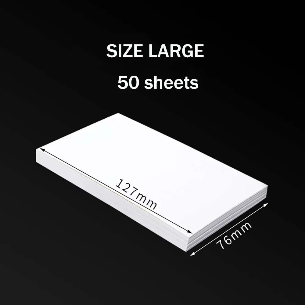 Одноразовая стоматологическая смешивающая бумага JIN GUANG L/M/S 50 листов L