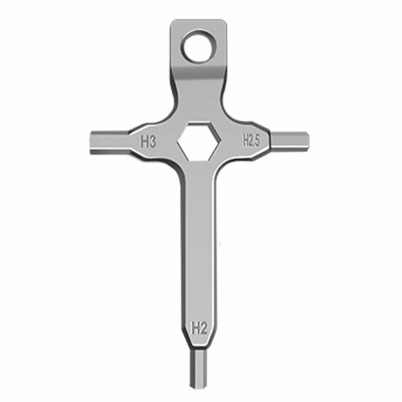Шестигранный ключ 3 мм, 4 мм, 3/16 дюйма для ремонта камеры, - Серебристая новая модель