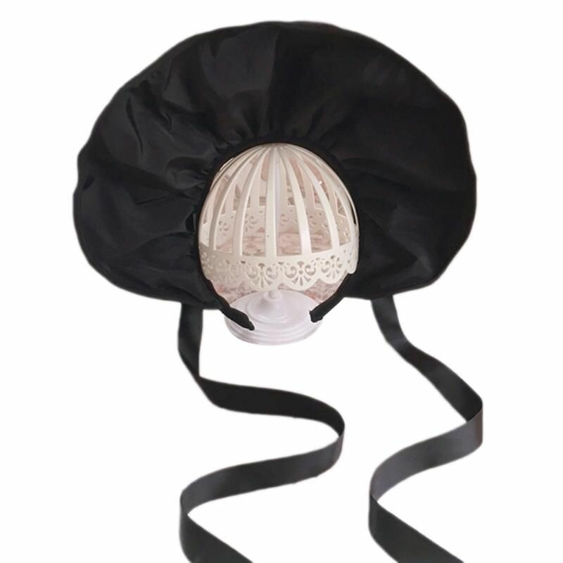 Шляпа рыбака, ветрозащитная, для модников, Черная костяная шапочка