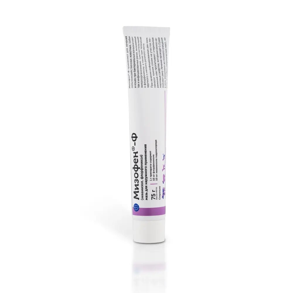 Мизофен-Ф мазь Doctor VIC 75г, для глаз, для взрослых животных. Срок годности до 07/2027 г