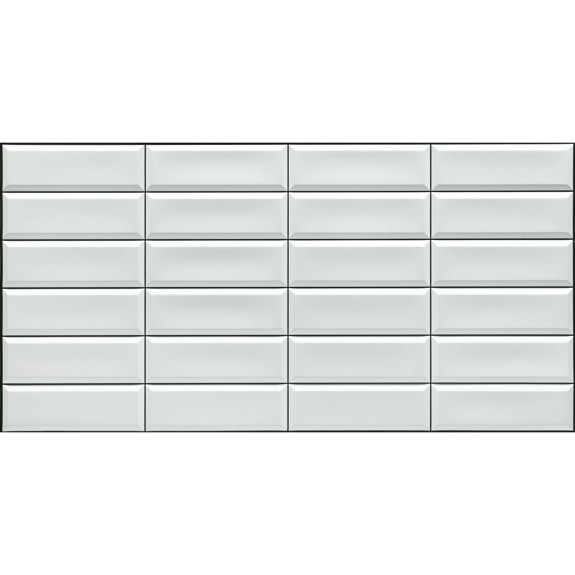 Панель ПВХ 957х482х3 мм цифровая печать Grace черный шов 0,46 кв. м Grace ТП10014039