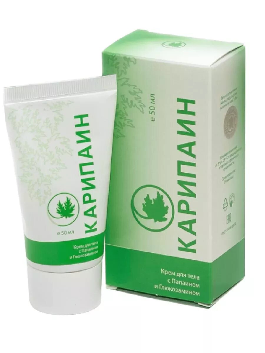 Карипаин крем для тела 50 мл - 1 шт