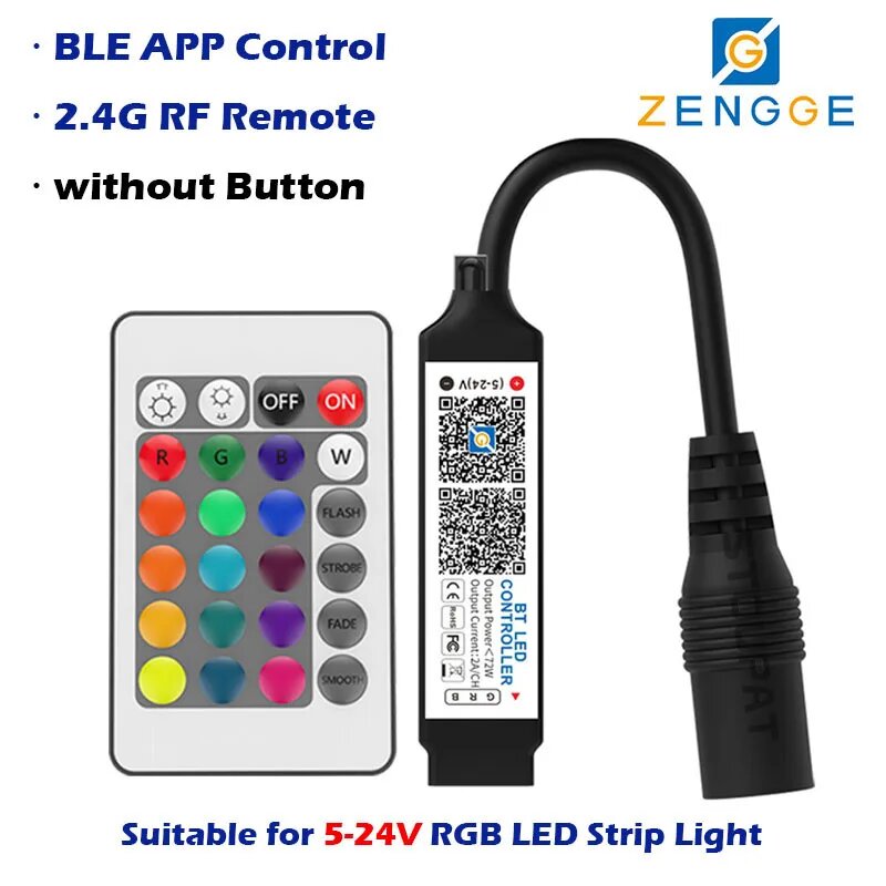 RGB Контроллер светодиодной ленты Smart BLE