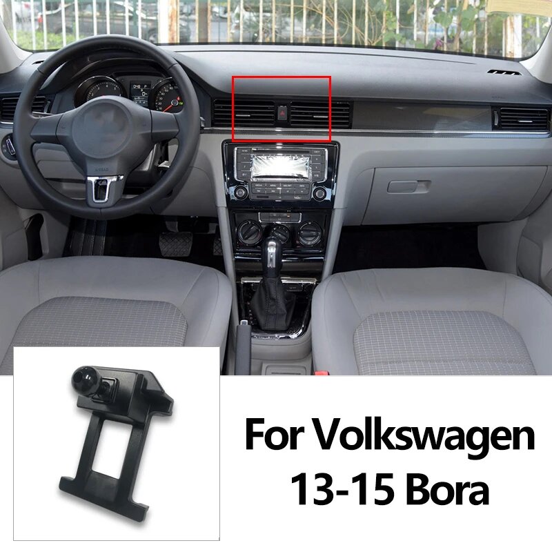 Специальный автомобильный держатель для телефона VW, подставка-подставка, шариковый 13-15yr BORA