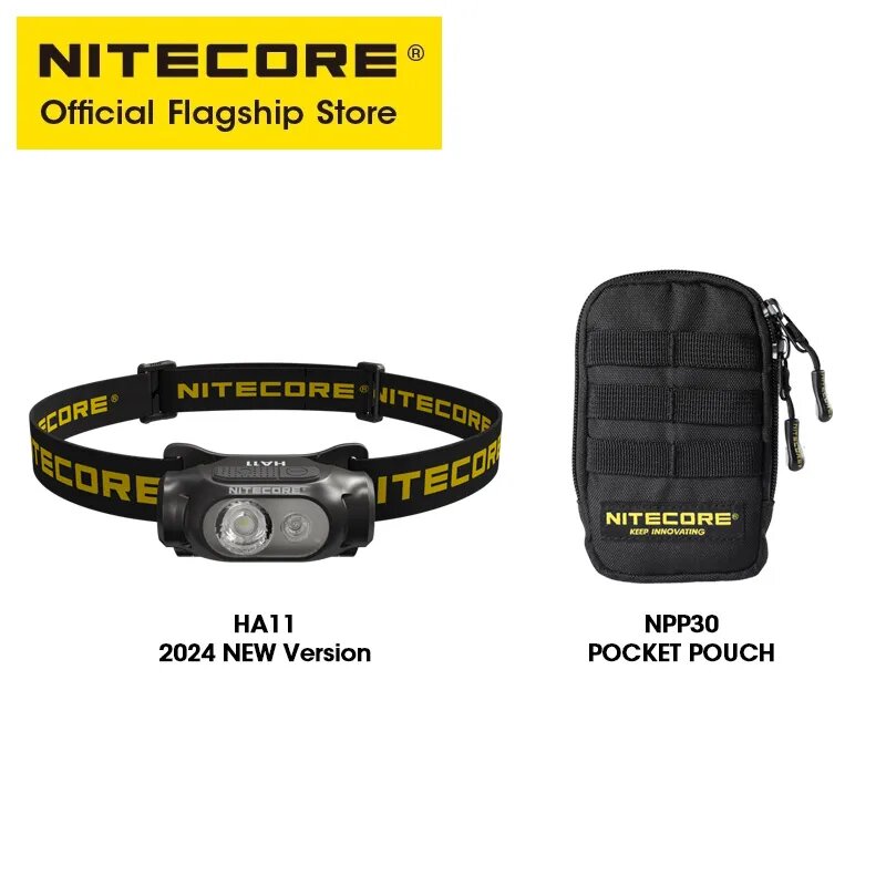 NITECORE HA11 2024 налобный фонарь 240 люмен HA11 NPP30