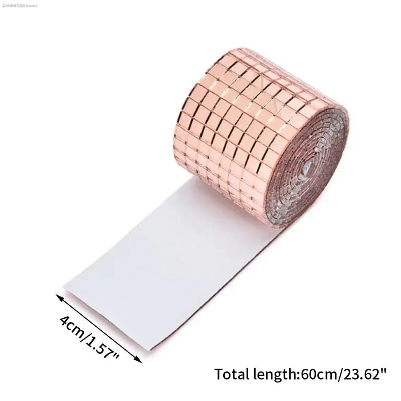 Розовый самоклеящийся мозаичный лист 40x60 см