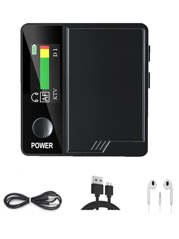 Изменитель Голоса для караоке, прямой трансляции и общения. Черный матовый.