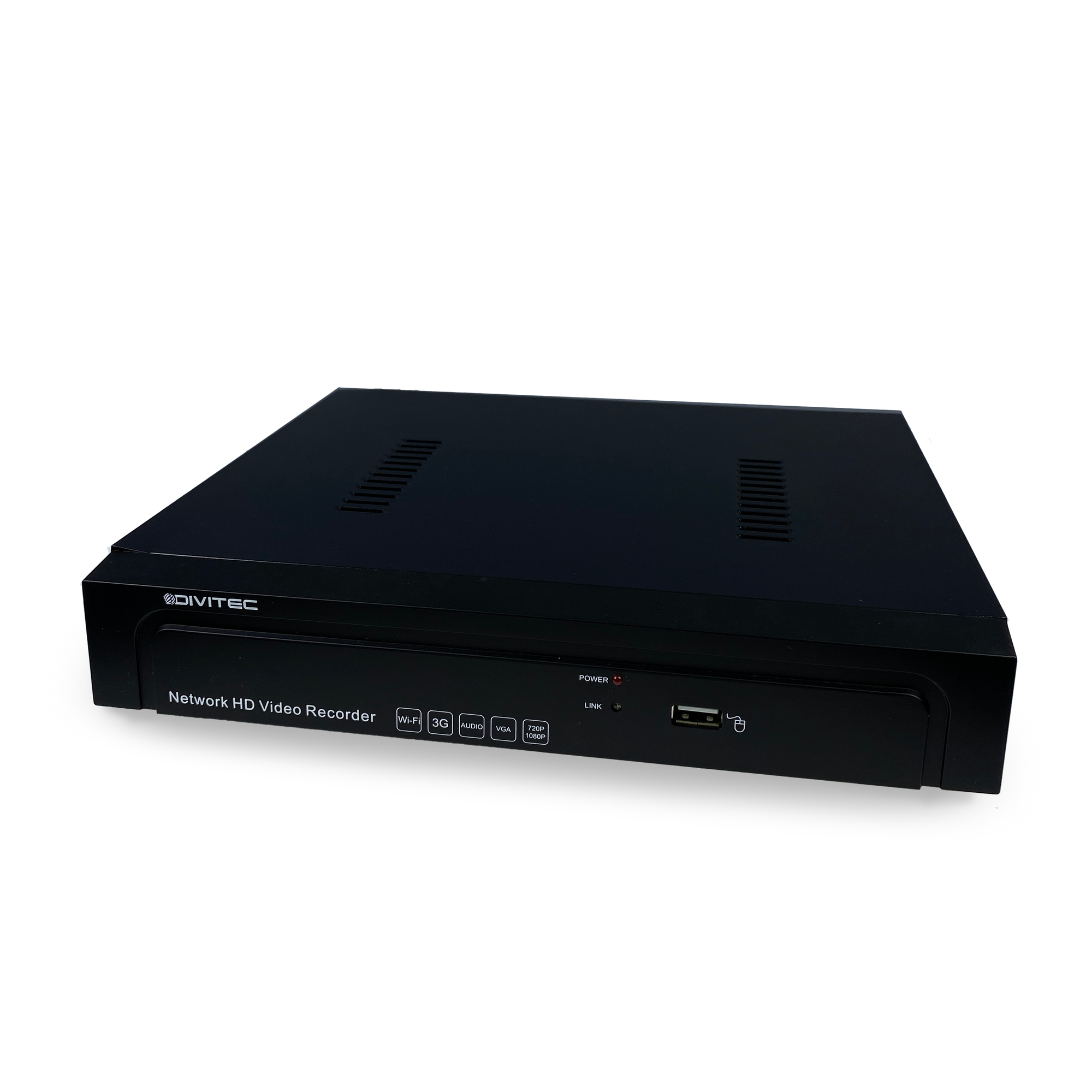 4-х канальный IP видеорегистратор Divitec DVR DT-NVR0441P-04/ Память до 6тб/ Питание PoEx4