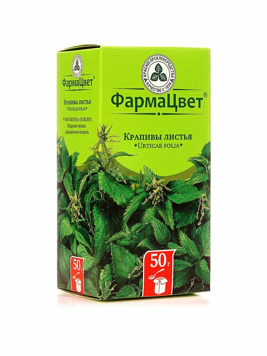 Крапивы двудомной листья 50 гр