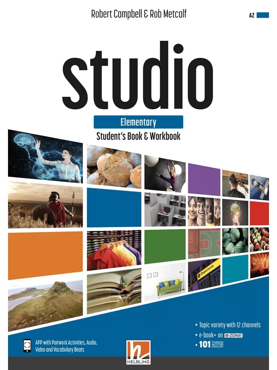 STUDIO Elementary Student's Book + Workbook + e-zone | Helbling Languages