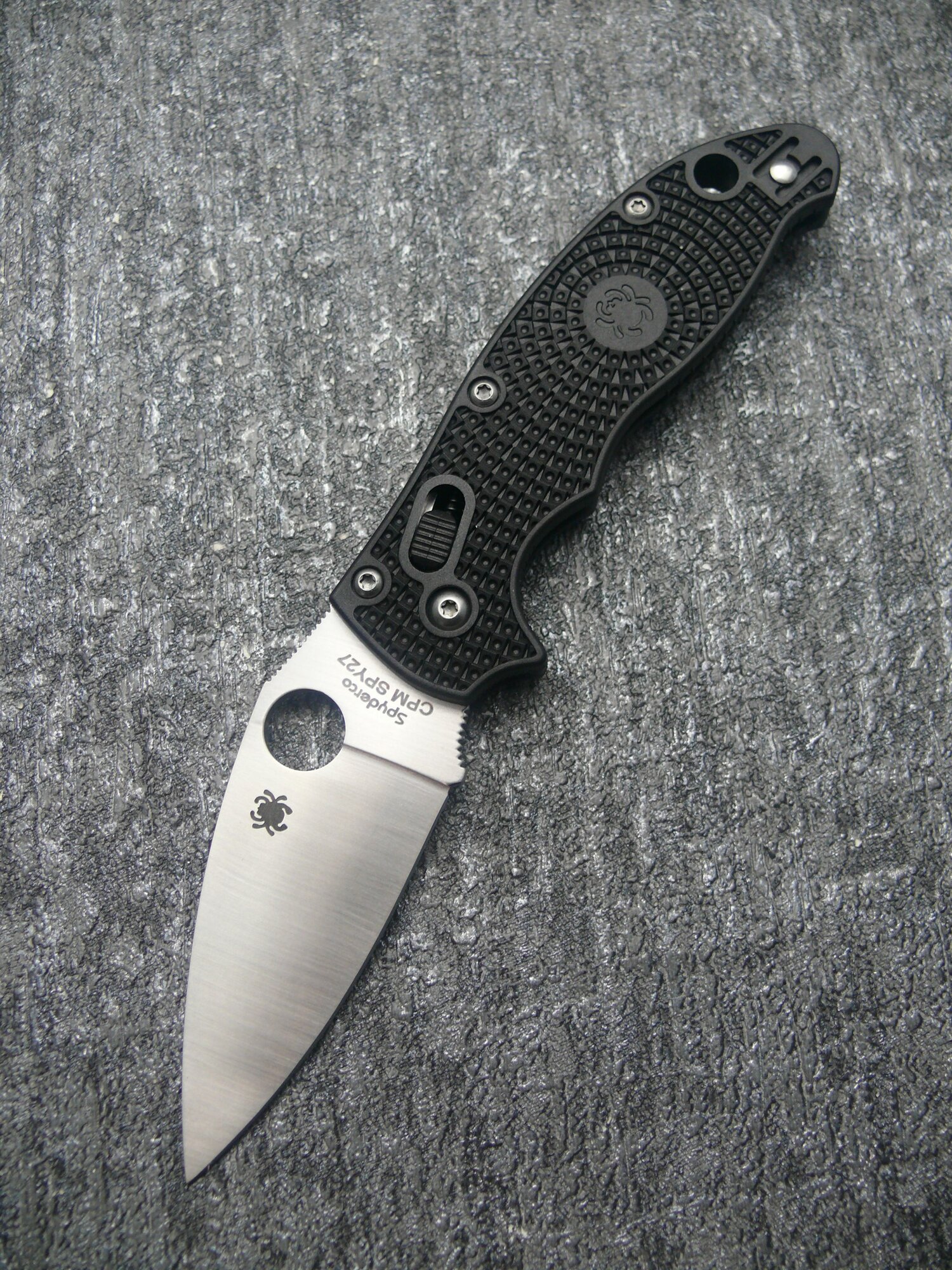 Складной нож Spyderco Manix 2 (черный)