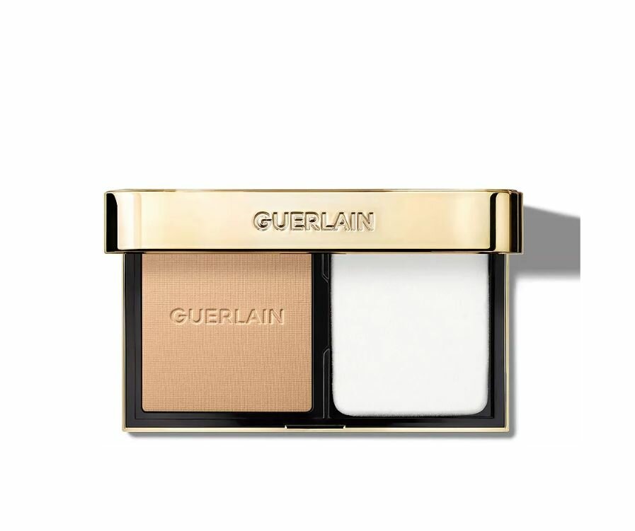 GUERLAIN Компактная тональная пудра для лица Parure Gold Skin Control, 3N Нейтральный, 8,7 г