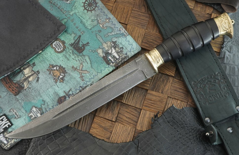 Мастерская Сковородихина нож Пластунский, клинок дамаск