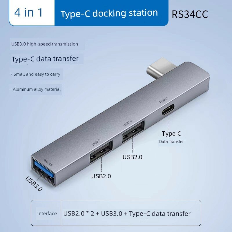 Подходит для ноутбуков Huawei MateBook, док-станция Type-C, беспроводной адаптер для Apple MacBook 13/14,