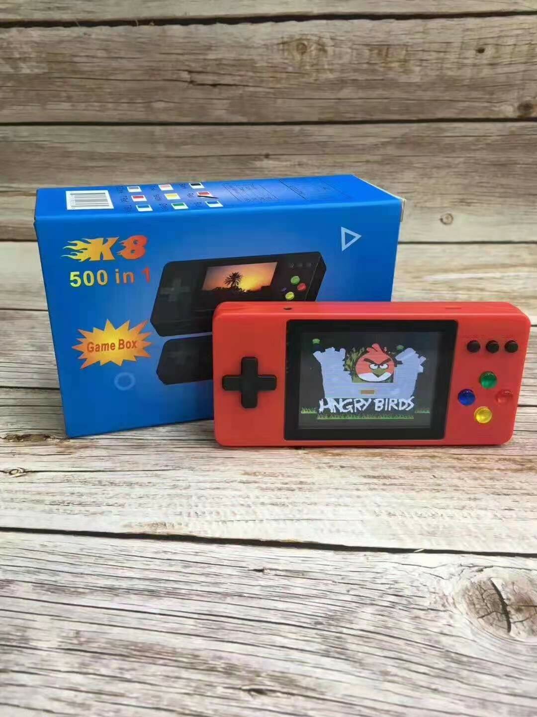 Классическая портативная игровая консоль K8, игровая консоль для одного или двух игроков, оптовая продажа от производителя, мини-ретро-контроллер FC для двух игроков.