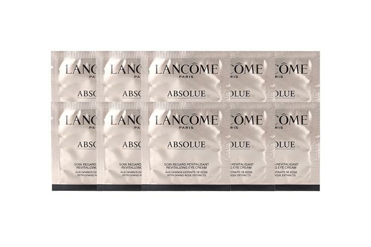 Крем для глаз унисекс LANCOME Pure Essence, набор пробников, подтяжка от морщин, 1ml*10