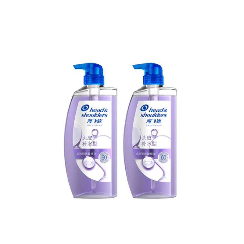 Шампунь унисекс Head & Shoulders от перхоти увлажняющий придающий объем и пышность, 1420005952, 670g*2