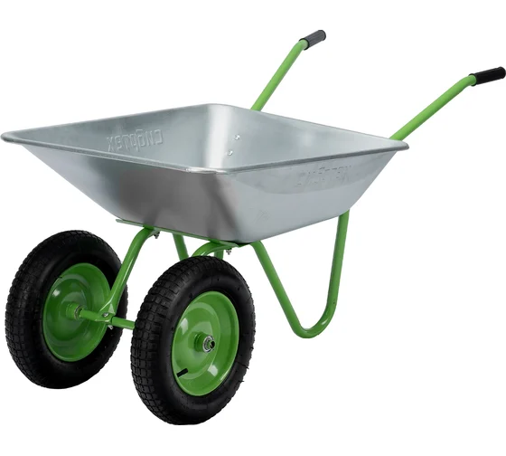 Тачка садовая СИБРТЕХ грузоподъемность 120 кг 689135