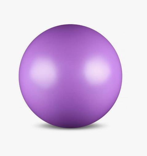 Мяч для худ. гимн. INDIGO металлик 300 г 15см IN315 Сиреневый