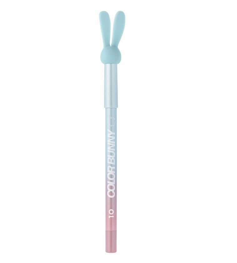 Карандаш Love Generation для глаз гелевый Gel Eye Pencil Color Bunny, тон 10 дуохромный серебристо-голубой, 1,3 г