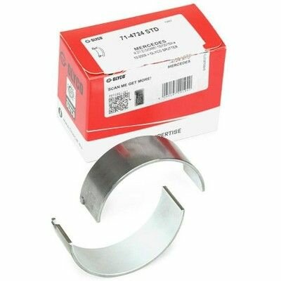 Вкладыш шатунный GLYCO 71-4724 STD STD пара Sputter Mercedes-Benz W204, W212, Sprinter 2.2cdi Mot. Om651 06->