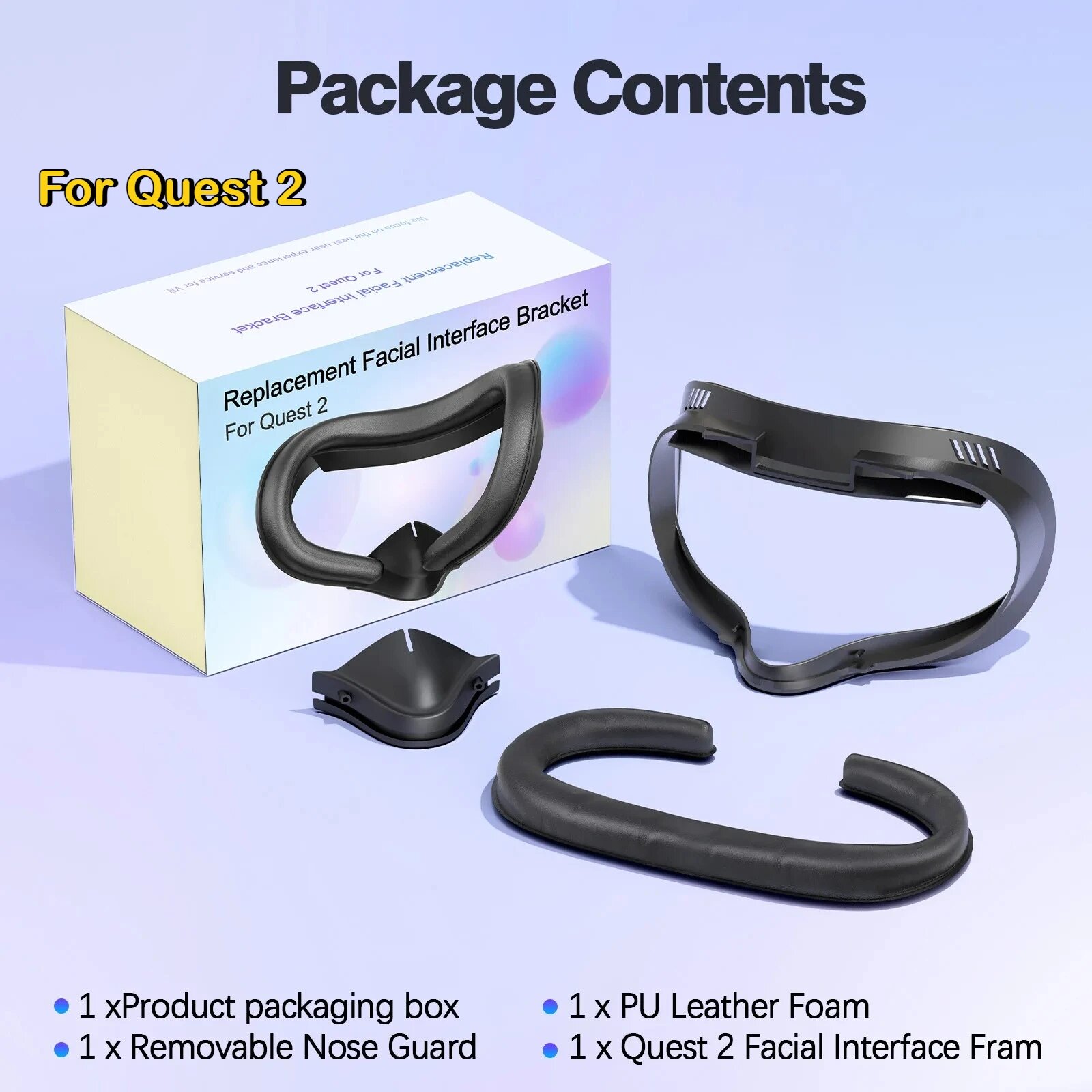 Замена Facial Interface Bracket для Quest 2