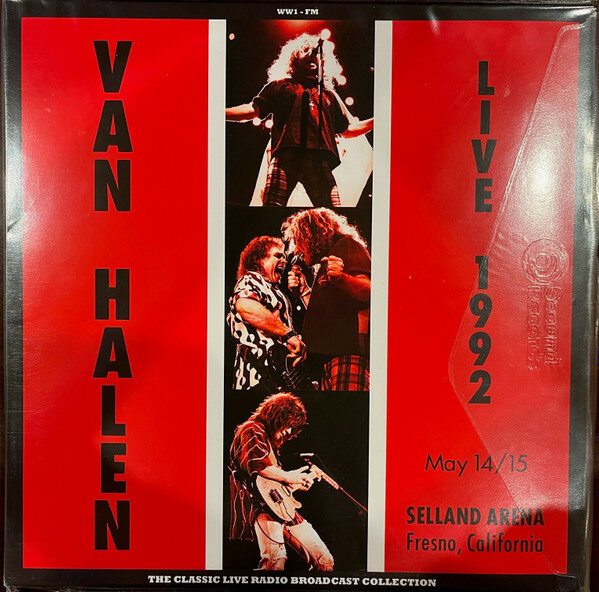 Van Halen "Виниловая пластинка Van Halen Live 1992 (May 14/15 Selland Arena, Fresno California) - Marble"