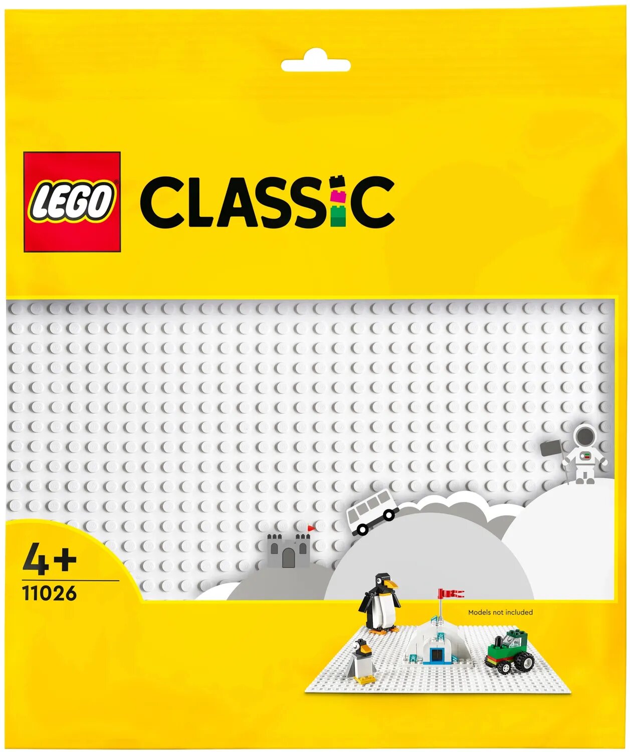 Конструктор LEGO Classic 11026 Базовая белая пластина