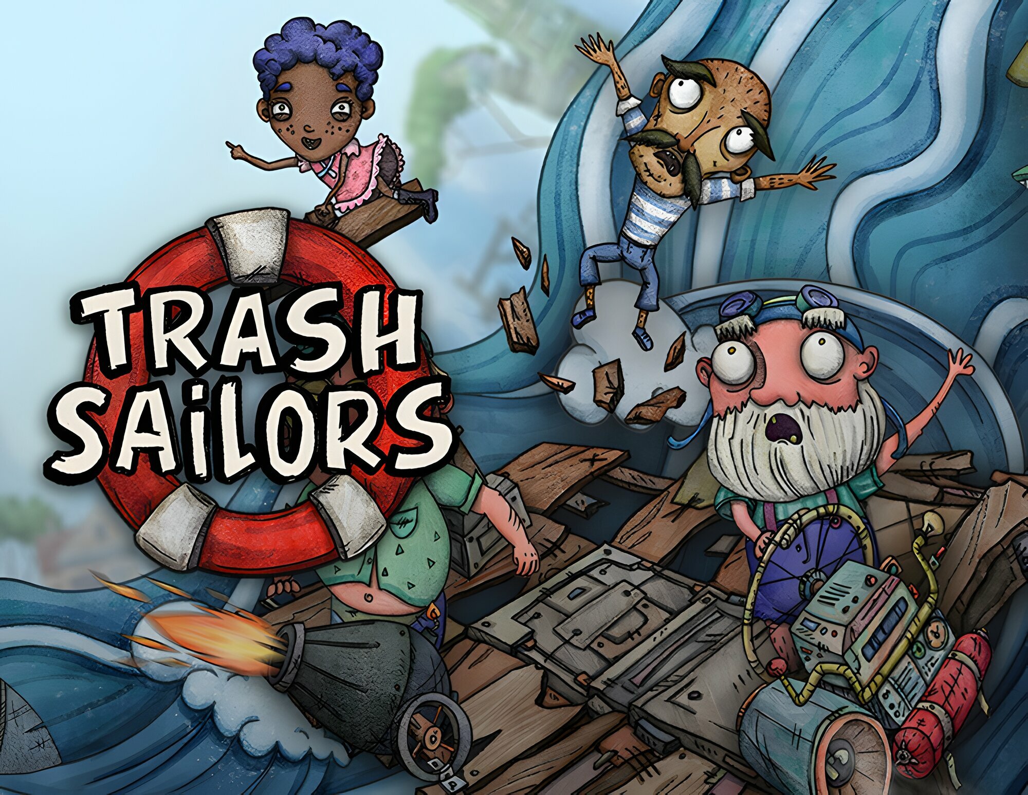 Trash Sailors, tinyBuild Software, цифровая версия, Steam (Для платформы PC)