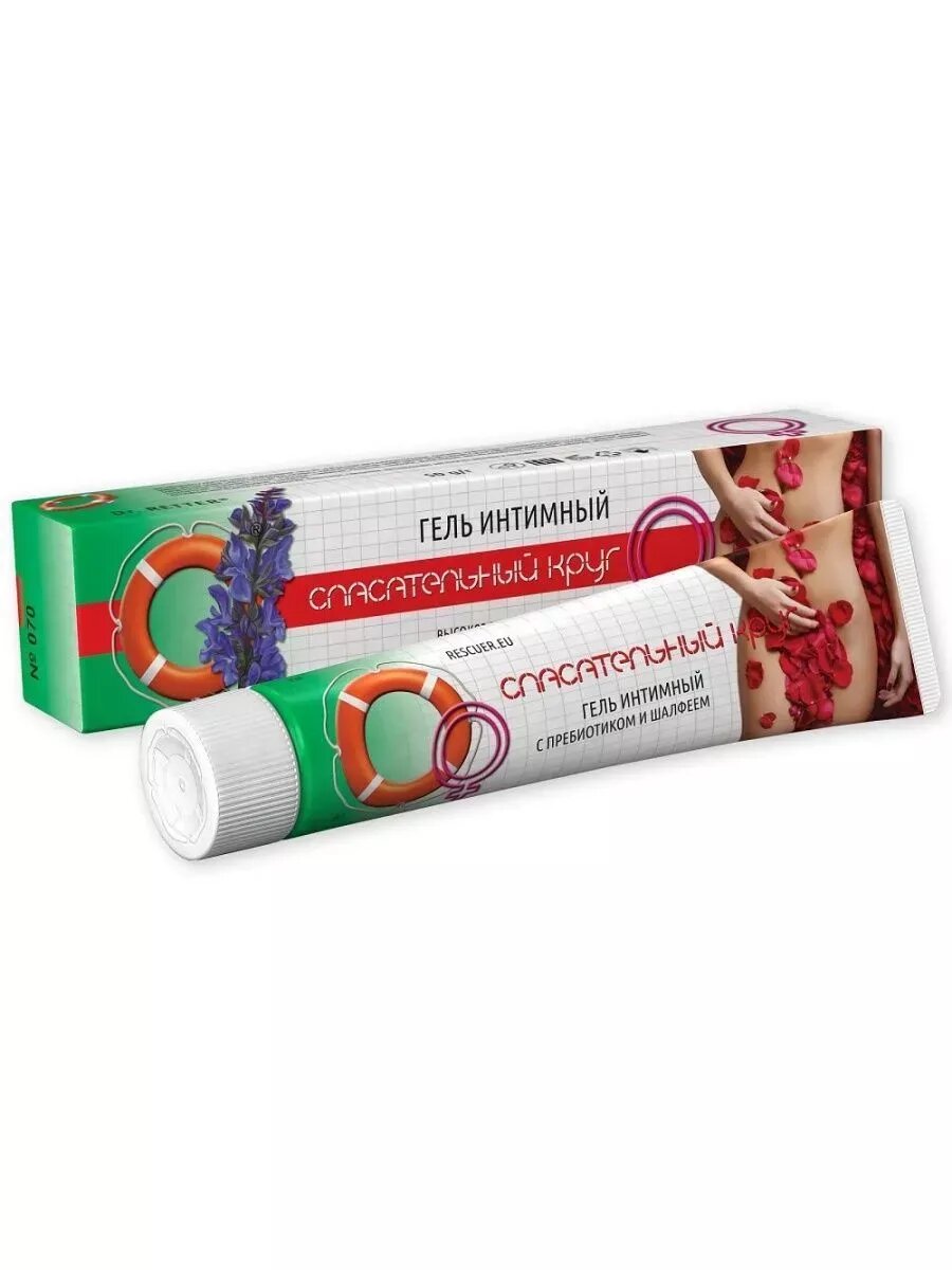Гель д/ухода за кожей интим участков тела с пребиотик-2 шт
