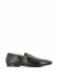 Лоферы HENDERSON BARACCO Square-toe leather loafers, размер 42, black/black