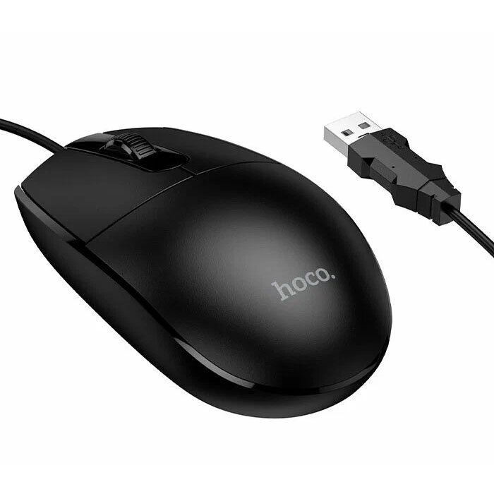 Мышь Hoco GM50 League Black, черная