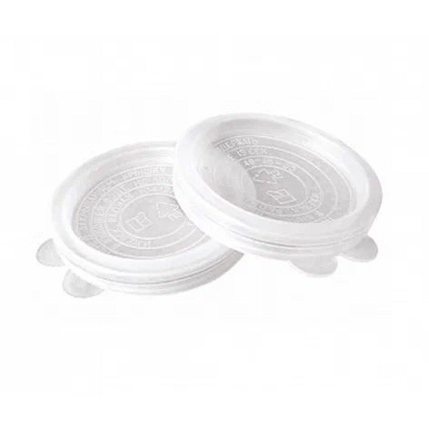 Крышки для стеклянных банок Радиан Полиэтиленовые с горловиной, диаметр 82 мм, комплект 10 штук