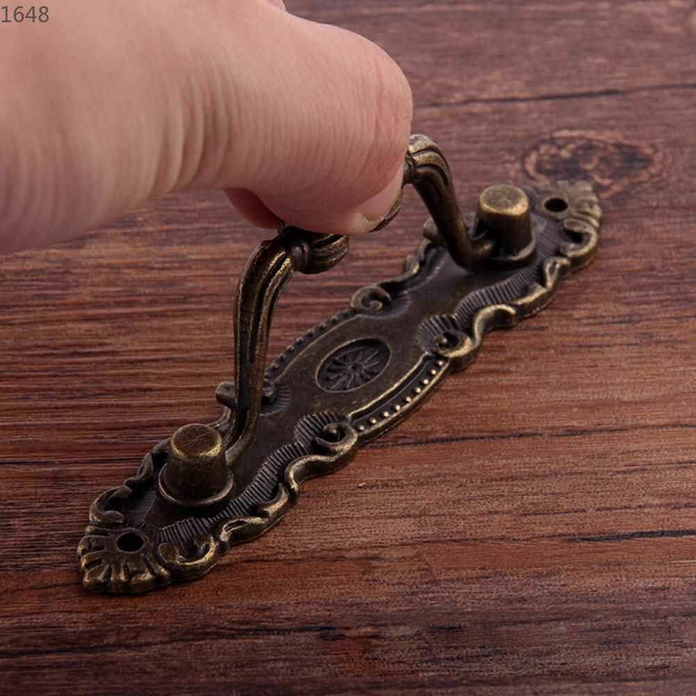 Металлическая ручка дверцы шкафа, ящика, ретро, деревянная коробка, мебельные аксессуары665