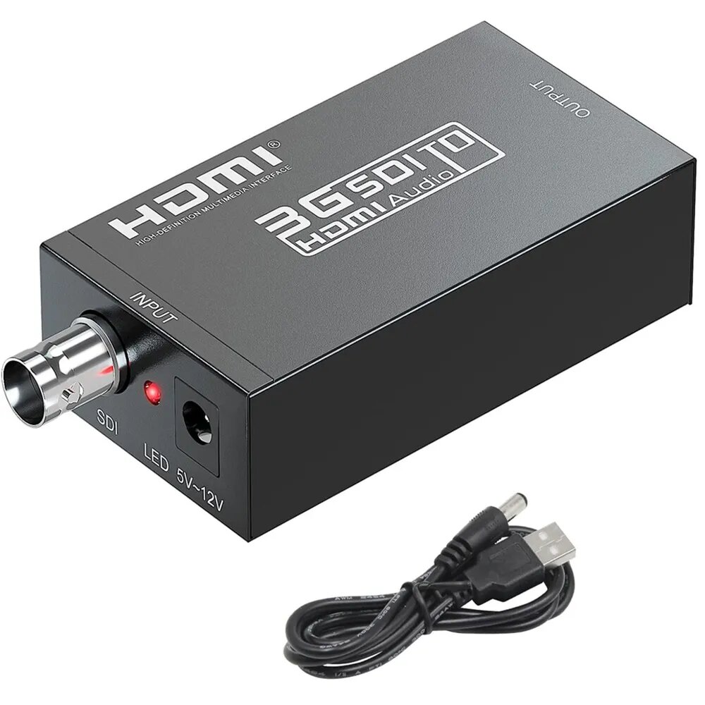 SDI HDMI 3G-SDI конвертер, 8-канал стерео, аудио-видео, высокая чёткость