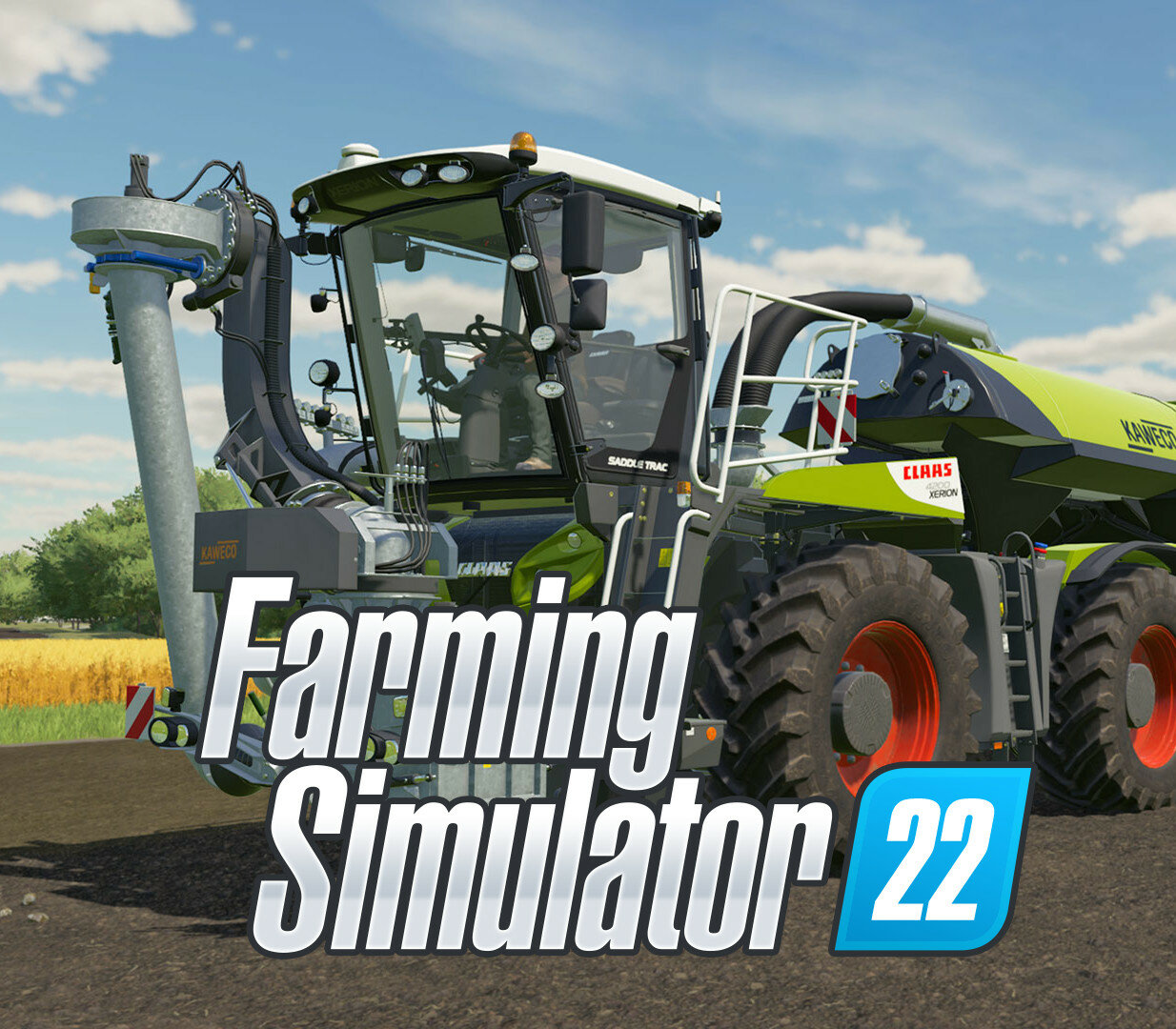 Farming Simulator 22 - CLAAS XERION SADDLE TRAC Pack DLC EU PS4 Ключ