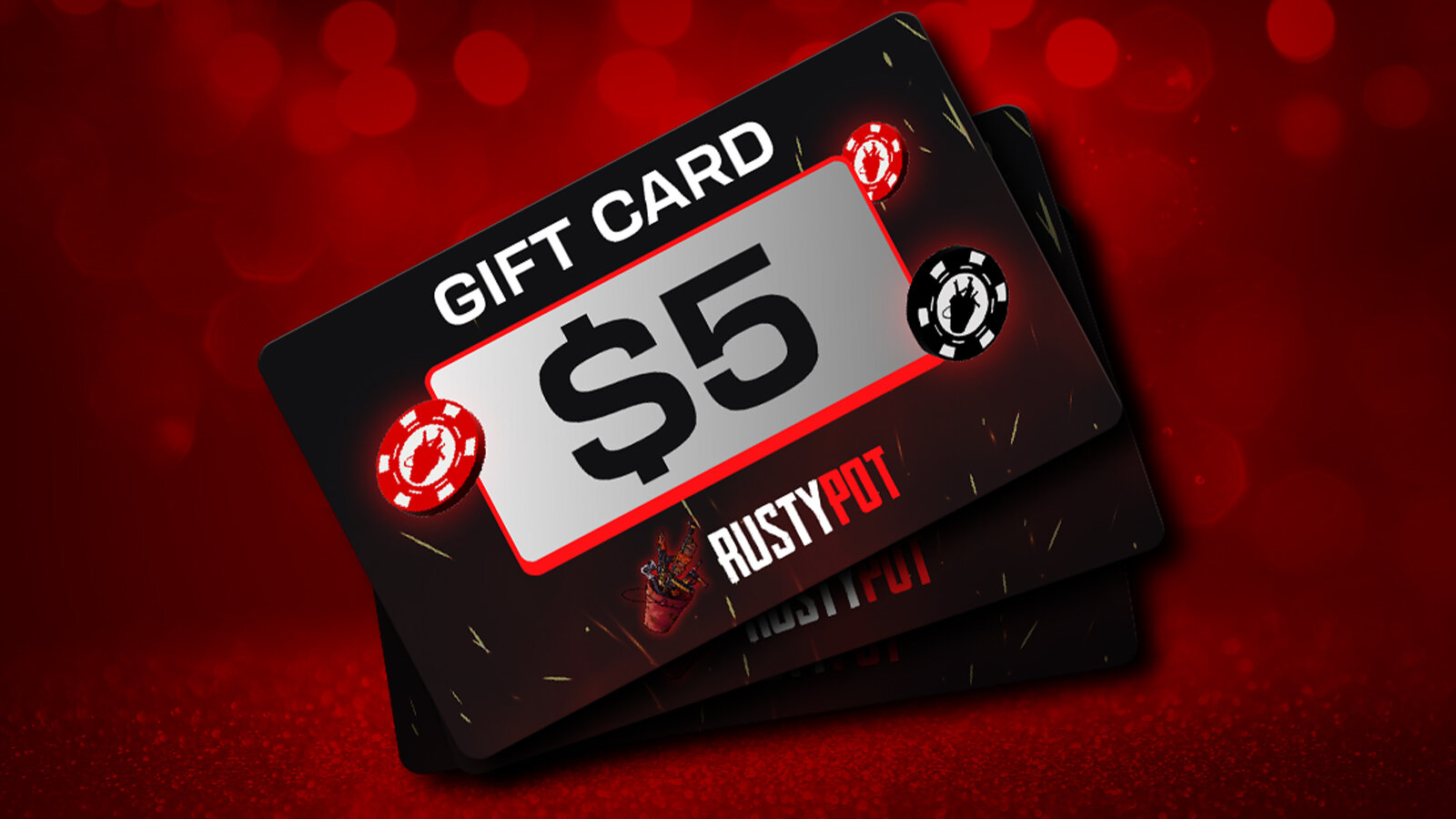 RustyPot $5 Grub Bucks Giftcard | купить цифровой ключ для активации в России